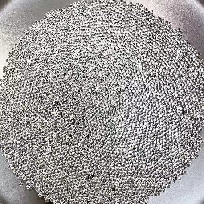 Road Marking Reflective Glass Beads Transparent With High Refractive Index