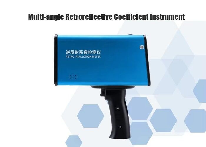 Precision Multi Angle Traffic Sign Retroreflectometer / Handheld ...