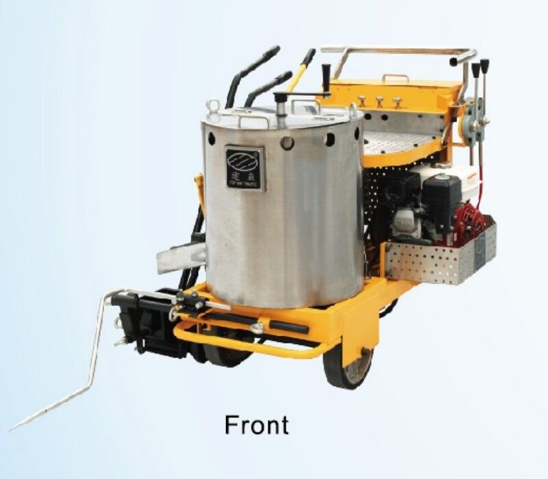 Lightweight / Maneuverable Self Propelled Road Marking Machine Easy Operate