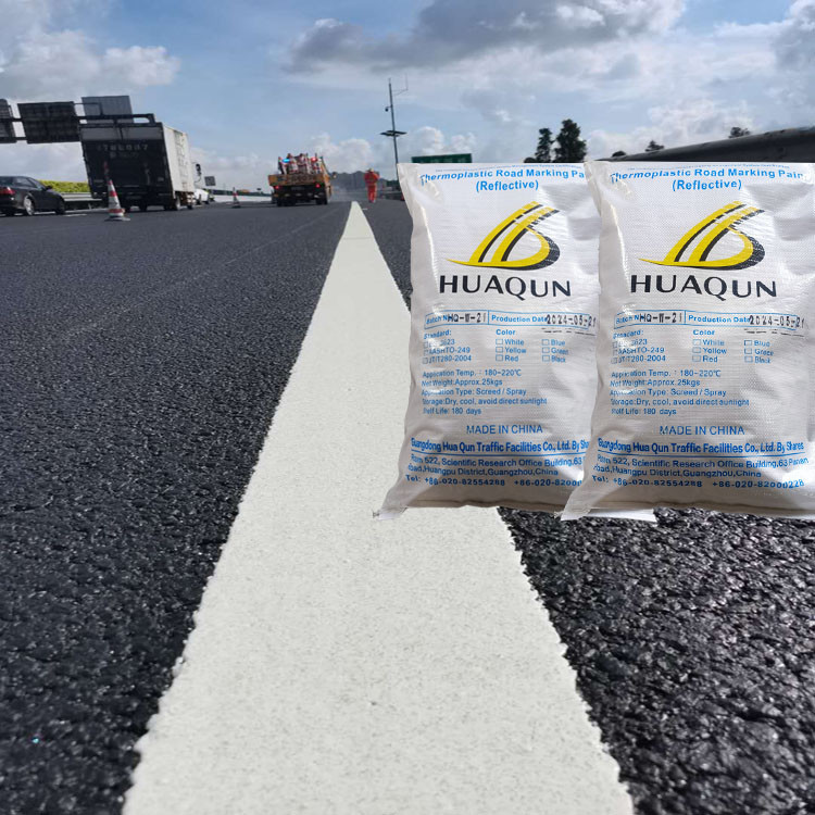 C5 Resin Thermoplastic Road Marking Paint AASHTO M249 25kg/bag