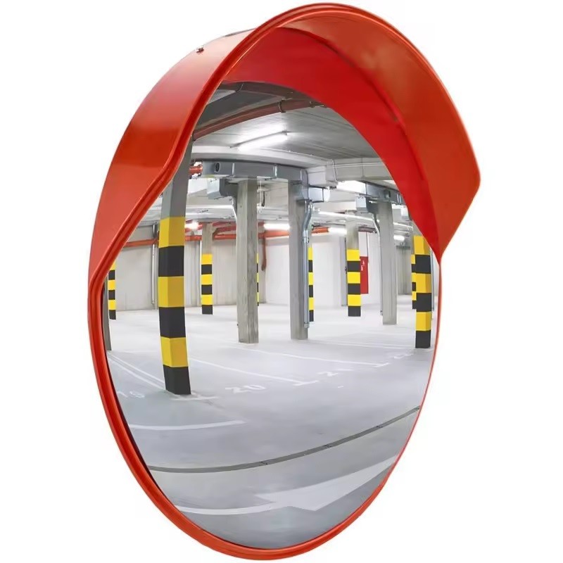 PC ABS Outdoor Convex Traffic Mirror For Intersection / Parking Lots