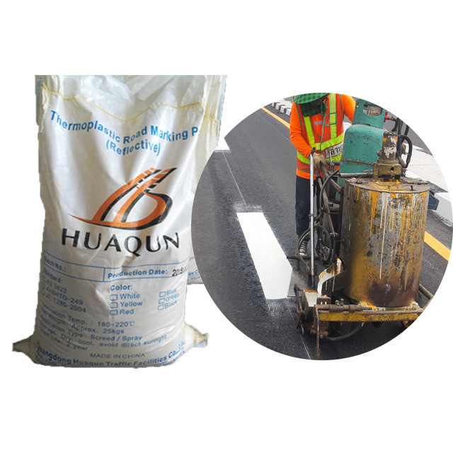 Pertroleum Resin Road Marking Thermoplastic Powder Paint White And Yellow