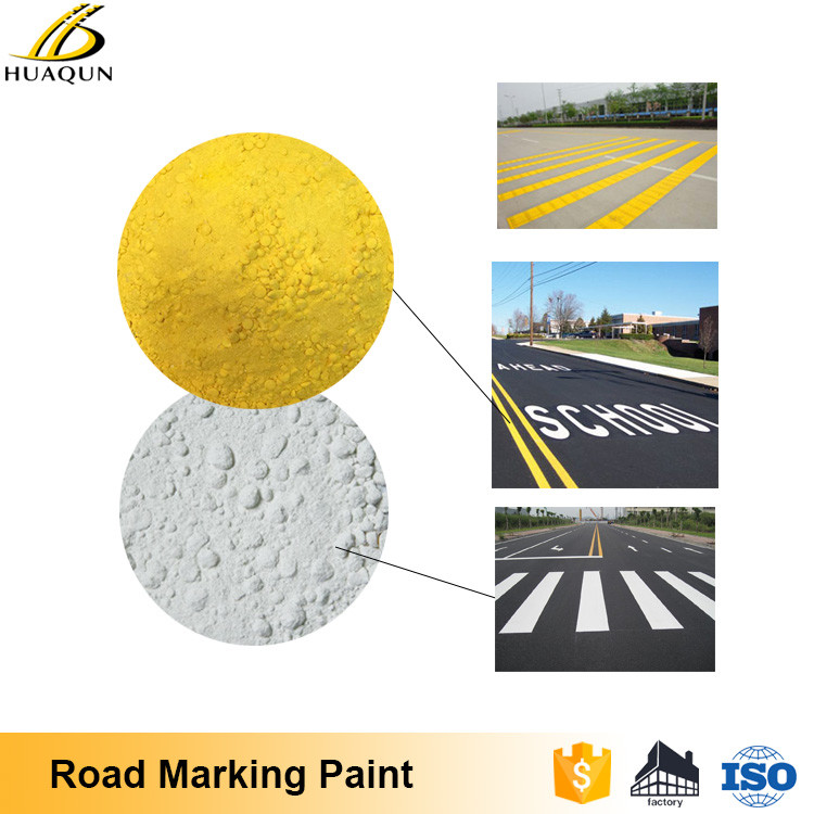Excellent Reflective Coating Yellow and White Powder Road Marking ...