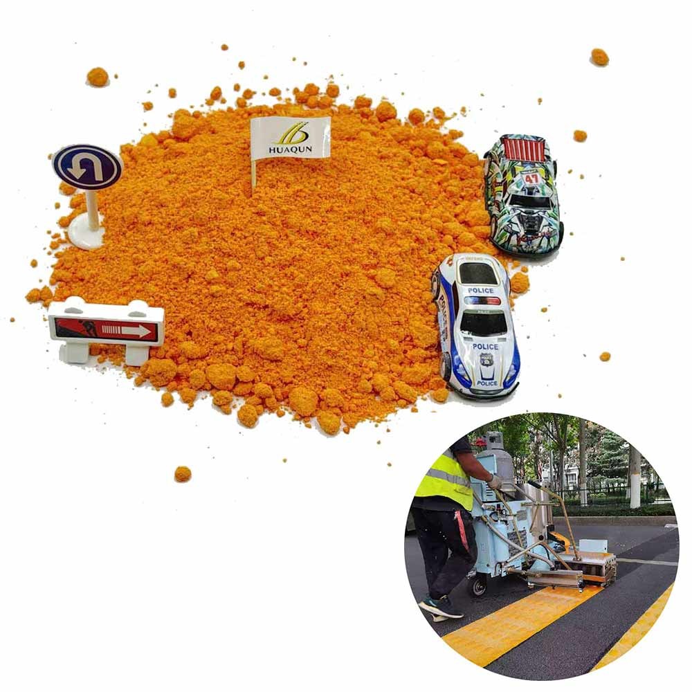 Wholesale Yellow Hot Melt Thermoplastic Road Marking Paint For Highway Construction