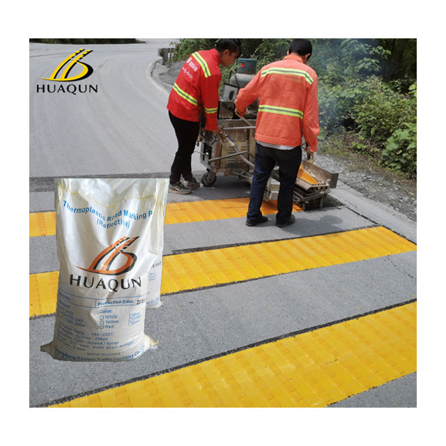 Yellow Convex Thermoplastic Paint For Road Marking Line
