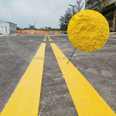 Reflective Thermoplastic Road Marking Paint , High Reflective Road Line ...