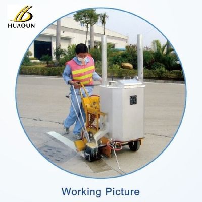 ISO 9001 Traffic Line Painting Equipment , Thermoplastic Pavement ...