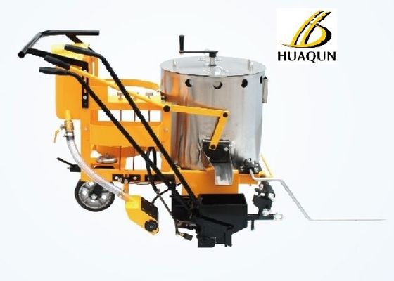 Easy Operate Hand Push Thermoplastic Road Marking Paint Machine Compact ...
