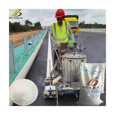 Reflective Highway Road Paint 10% Mixed Glass Bead Thermoplastic Hot Melt Road Marking Paint