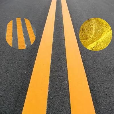 HUA QUN AASHTO M249 Hot Melt Reflective Marking Paint Long Lasting For ...