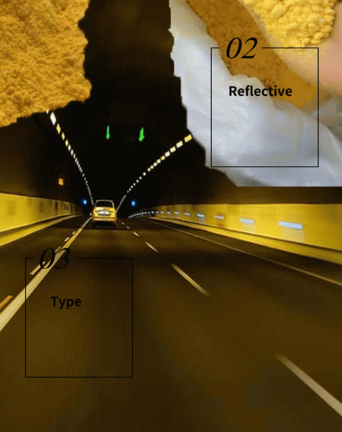 Africa Popular High Reflective Road Line Traffic Marking Thermoplastic ...