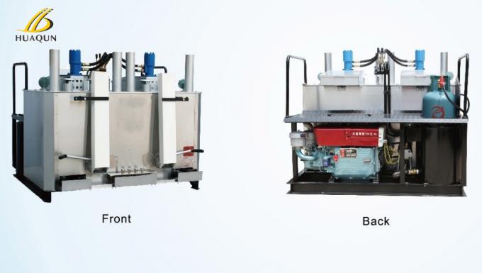 Hydraulic Double Cylinder Thermoplastic Kneading Machine For ...